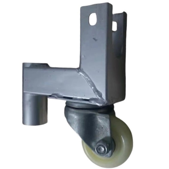 Temporary fence wheel